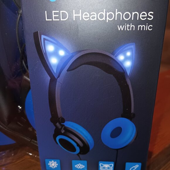 Hype | Headphones | Hype Wired Pink Led Cat Ear Headphones With 35mm Jack Plug | Poshmark